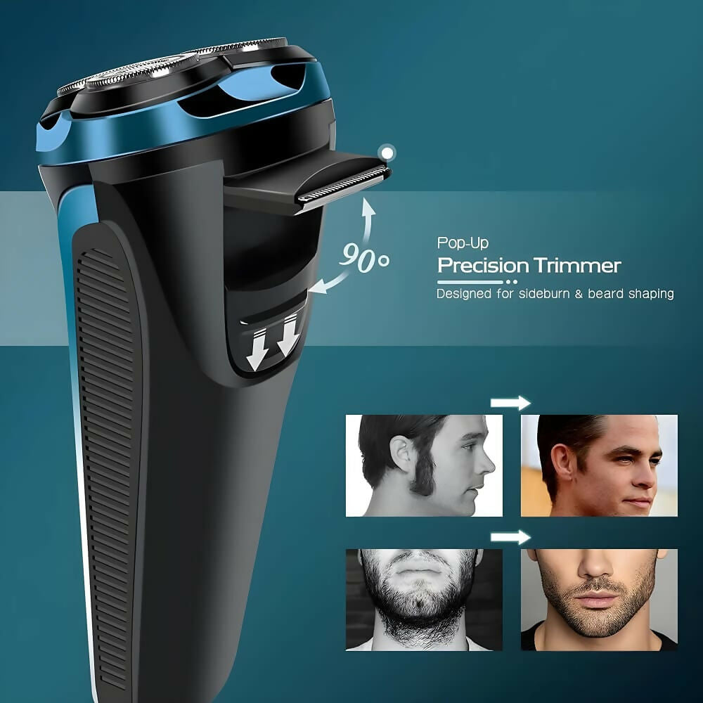 The Men's Electric Razor Pro: The Ultimate On-The-Go Shaver
