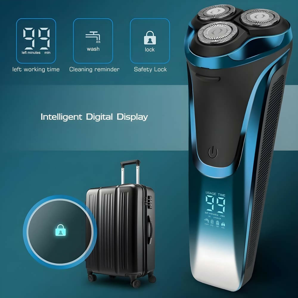 The Men's Electric Razor Pro: The Ultimate On-The-Go Shaver