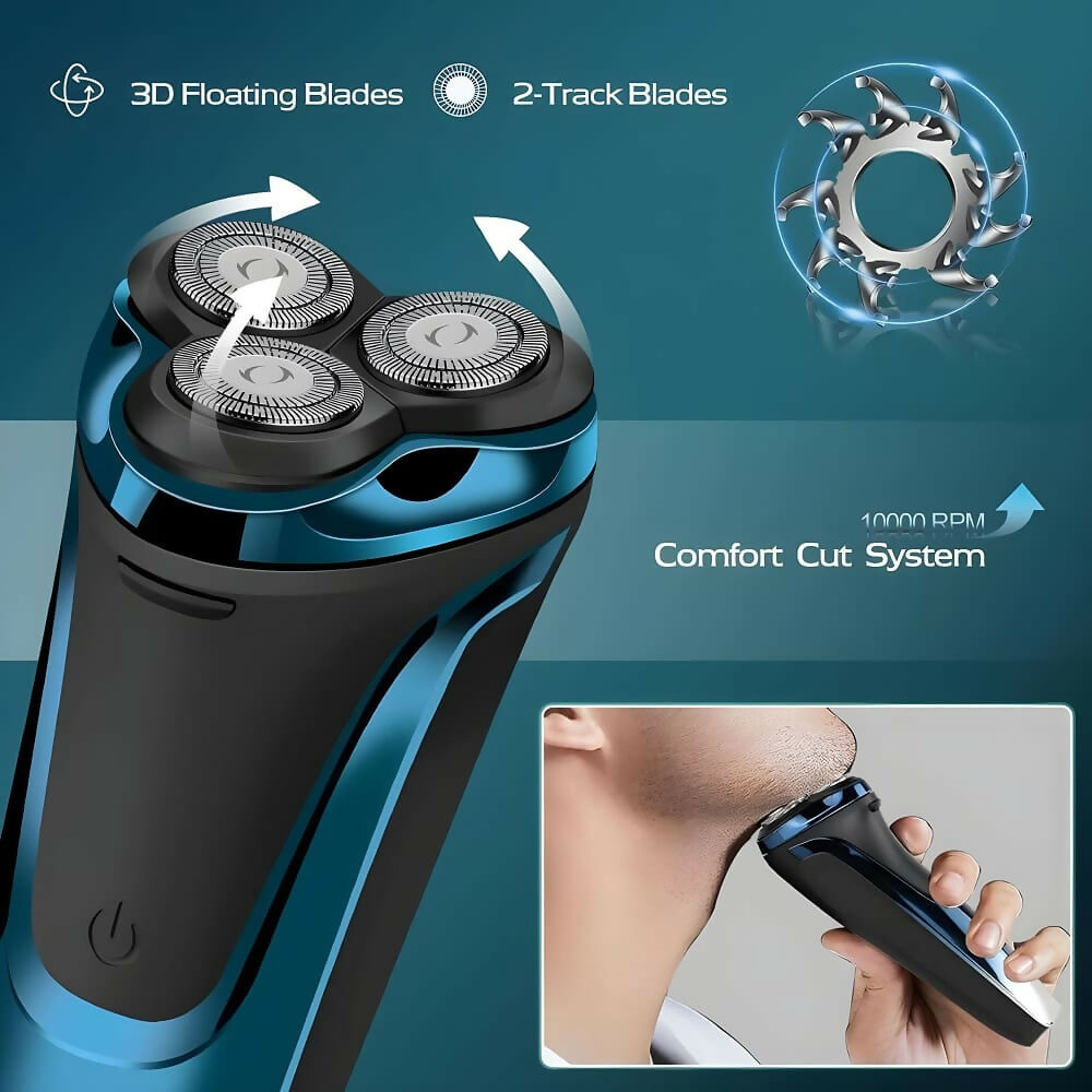 The Men's Electric Razor Pro: The Ultimate On-The-Go Shaver